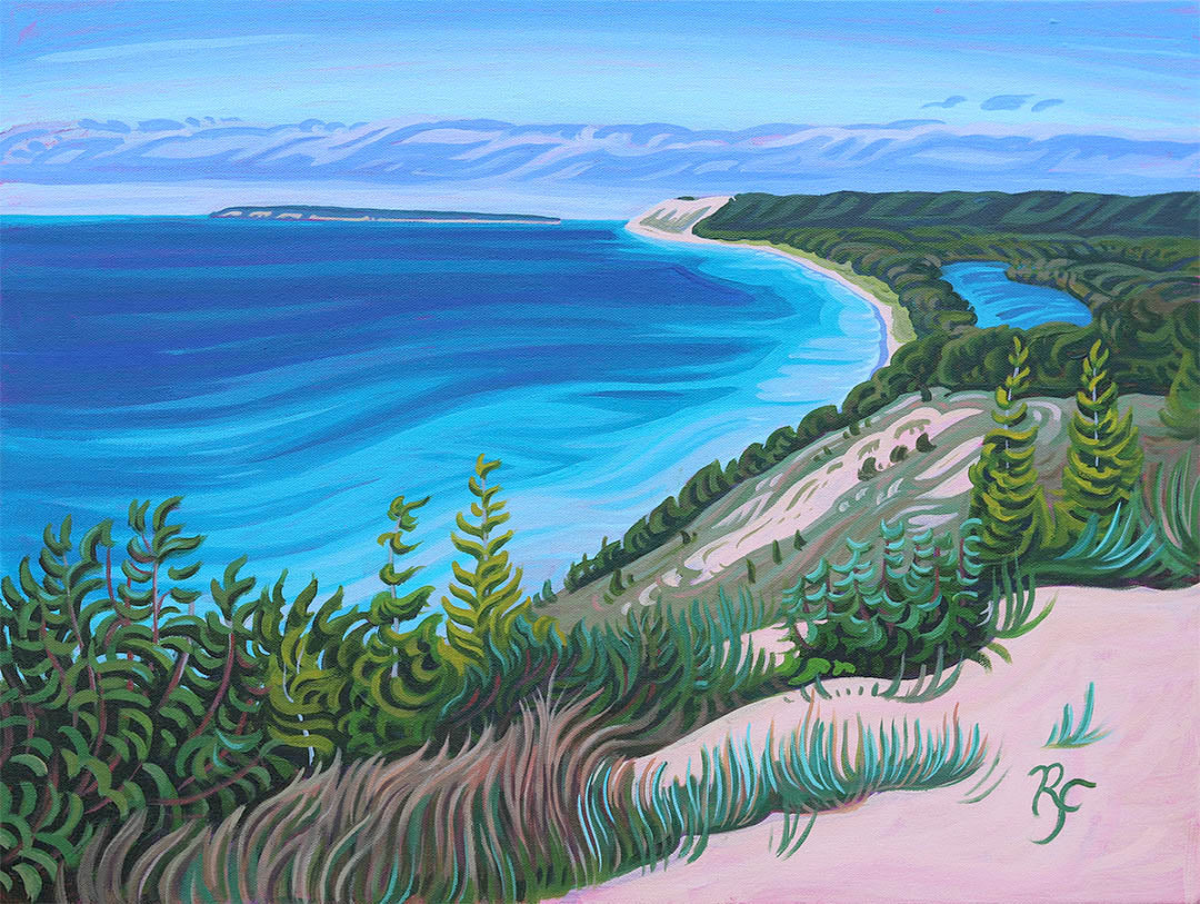 Empire Bluff, Fine Art Paper Print “Sacred Land”